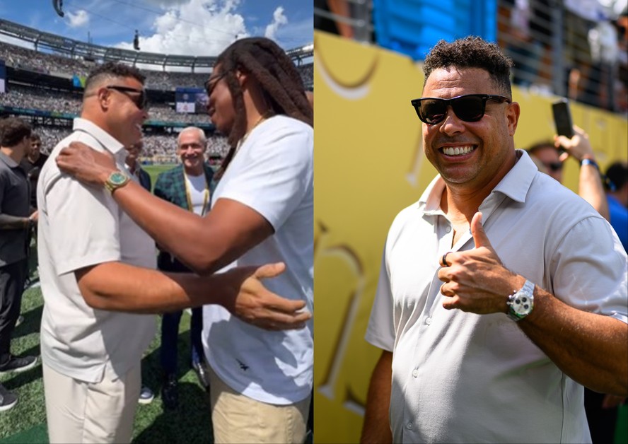 Abraço de milhões: Ronaldo e Jay-Z ostentam relógios de grife em ...