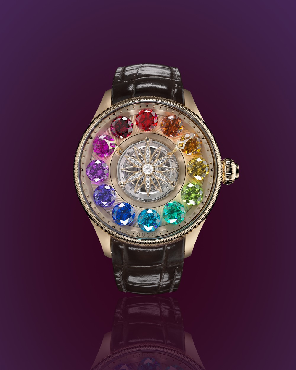 Gucci apresenta novos modelos da coleção de alta relojoaria