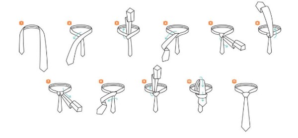 Como fazer nó de gravata para iniciantes de maneira simples e rápida