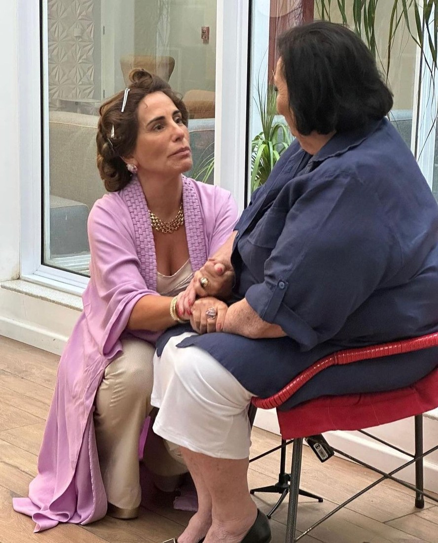 Glória Pires celebra encontro com mãe de Paulo Gustavo: ''Maravilhosa ...