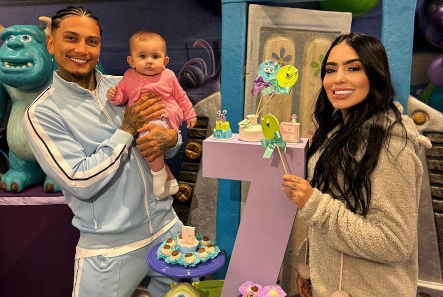 MC Mirella celebra 7 meses de Serena, sua filha com Dynho Alves