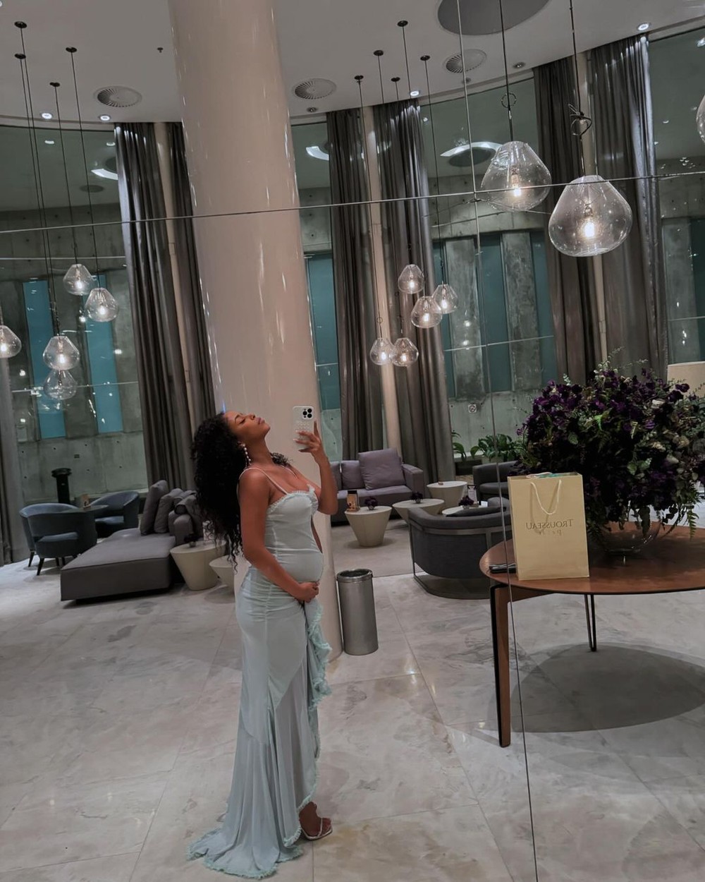 Lorena Maria exibe barrigão da gravidez e se declara para o bebê e ...