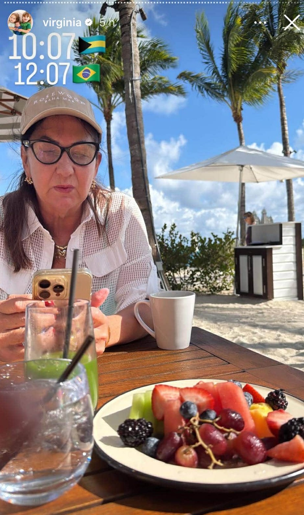 Virginia Fonseca posa nas Bahamas com a mãe, Margarete: 'Colecionando ...