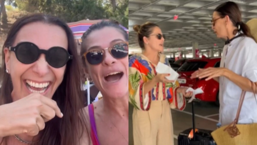 Ingrid Guimarães e Mônica Martelli passam perrengue e são multadas em ...