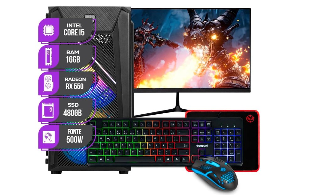 Computadores de mesa para potencializar seu trabalho