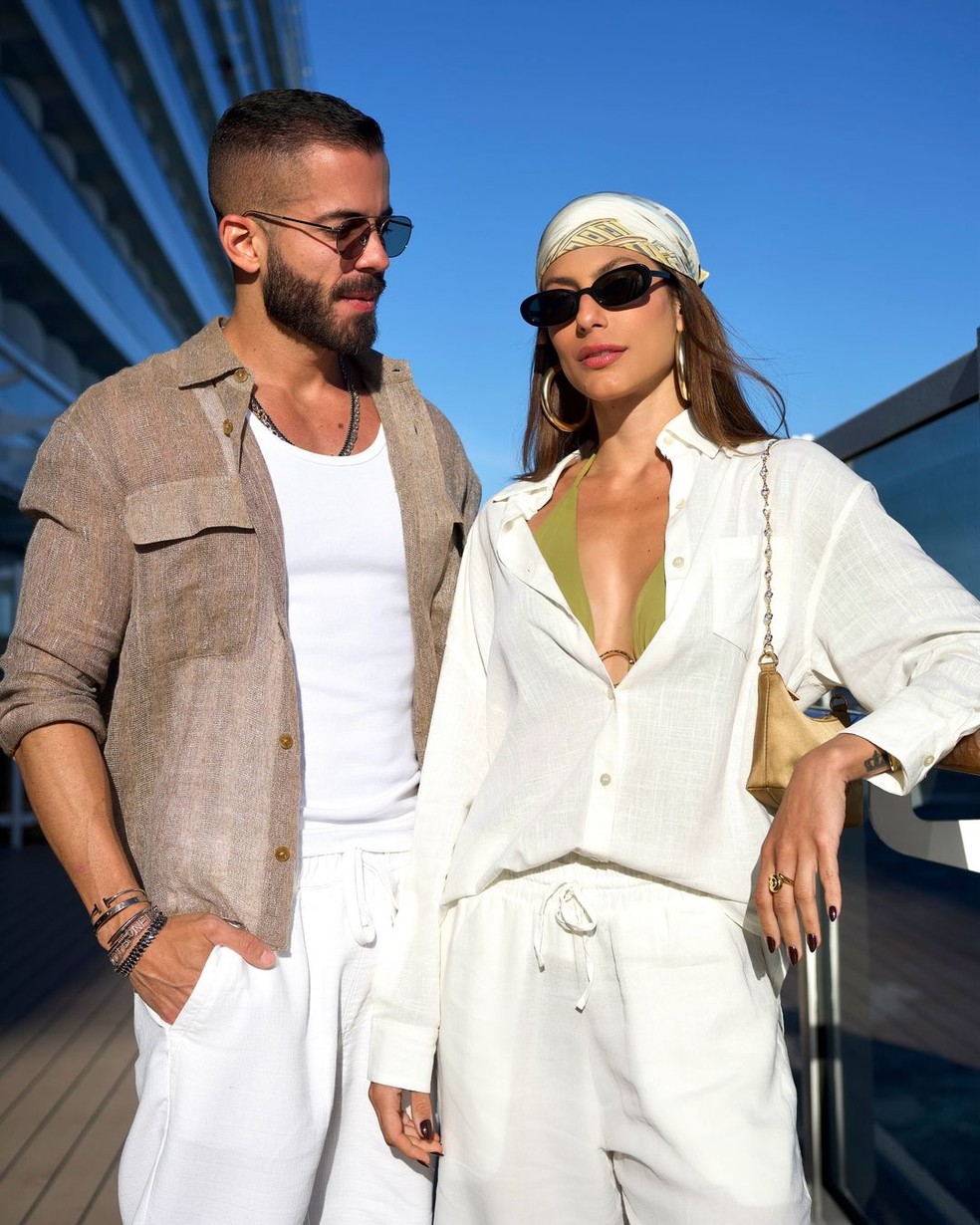 Mari Gonzalez abre álbum de fotos de viagem de navio com Pipo Marques ...