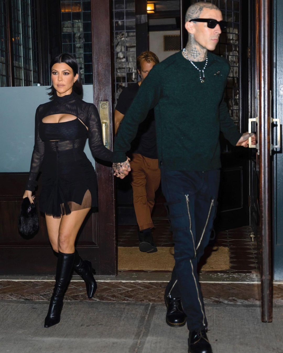 Travis Barker ama o estilo punk, hoje com pitadinha de refino Kardashian