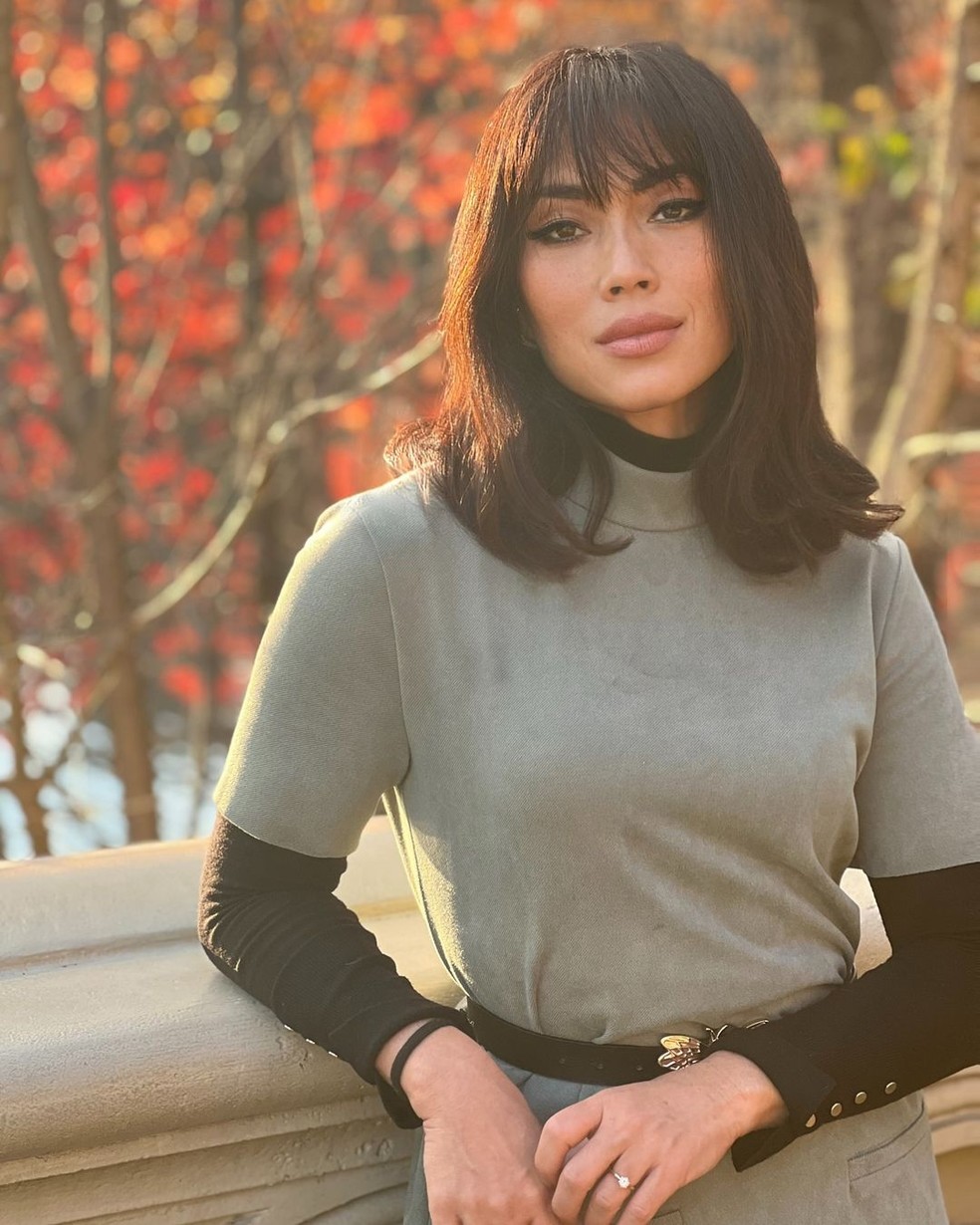 Danni Suzuki abre álbum de fotos no Central Park em viagem a Nova York