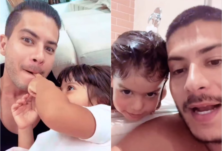 Arthur Aguiar celebra aniversário de 6 anos da filha com Maíra Cardi ...