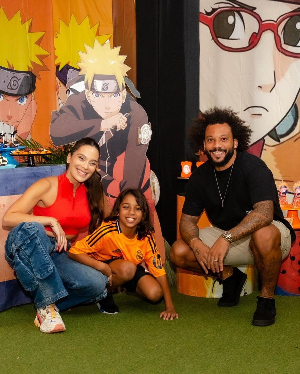 Marcelo, do Fluminense, abre álbum de fotos do aniversário de 9 anos de ...