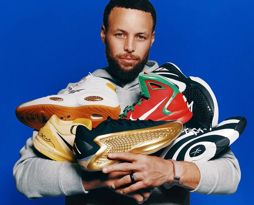 Stephen Curry leiloa coleção de tênis por mais de R$ 8 milhões; veja os ...