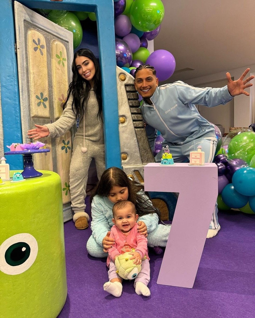 MC Mirella celebra 7 meses de Serena, sua filha com Dynho Alves