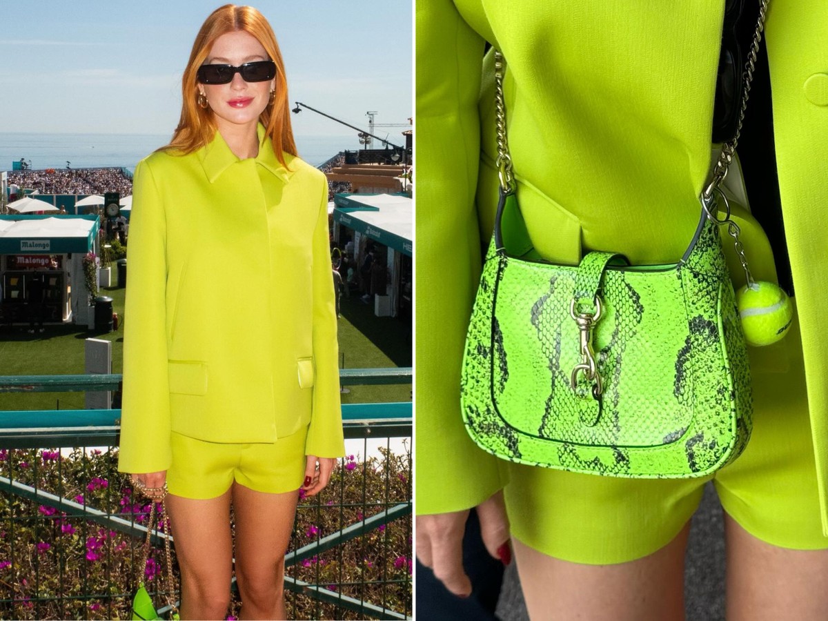 Marina Ruy Barbosa posa estilosa no torneio de Monte Carlo; veja