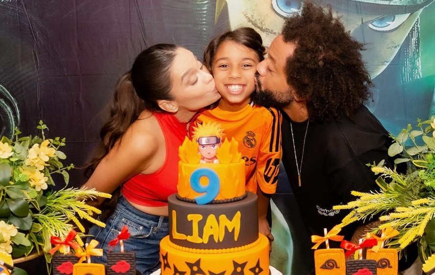 Marcelo, do Fluminense, abre álbum de fotos do aniversário de 9 anos de ...