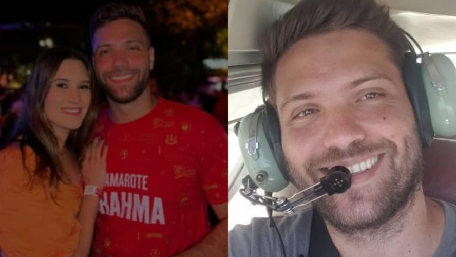 Instrutor de voo e torcedor do Flamengo: conheça namorado de Bia ...