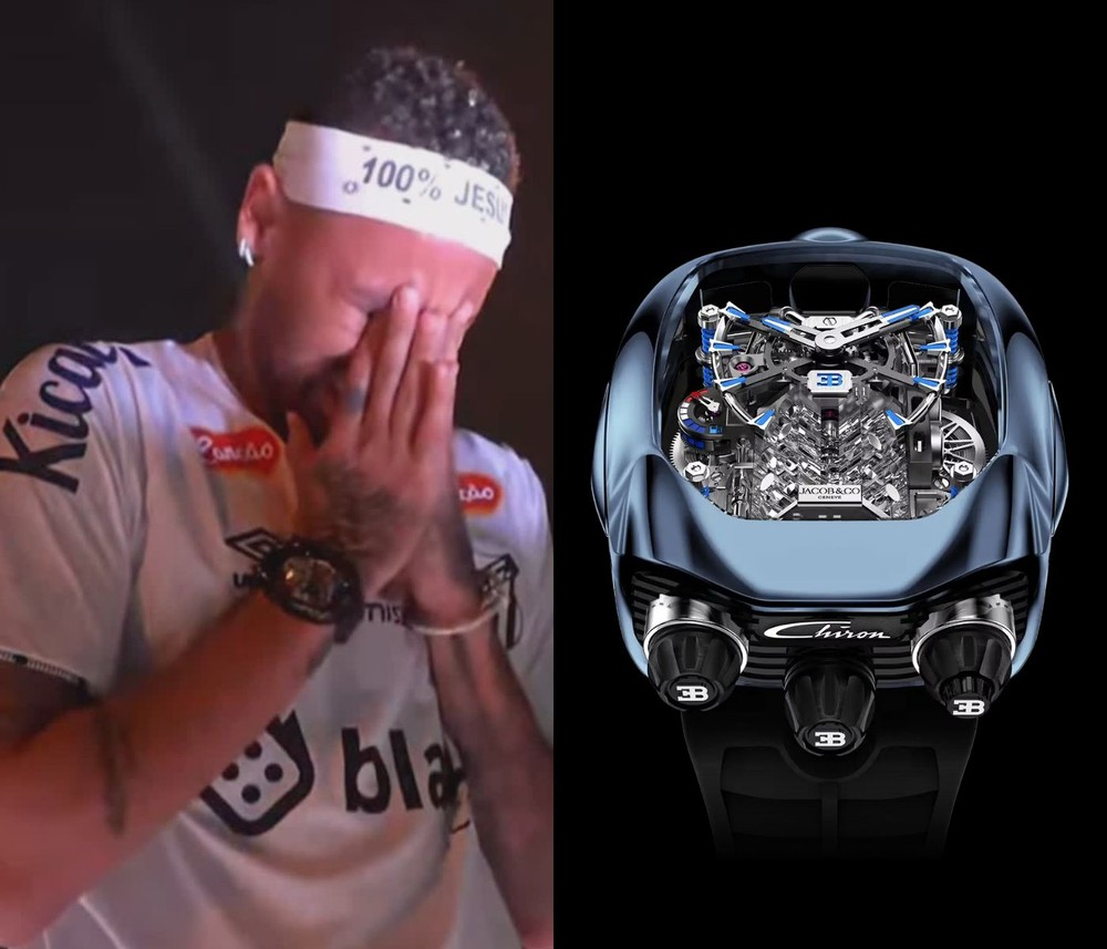 Conheça a coleção de relógios luxuosos de Neymar Jr