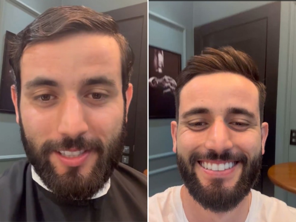 Ex-BBB Matteus Amaral dá repaginada no visual; veja