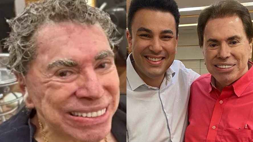De volta ao Brasil após temporada nos EUA, Silvio Santos muda visual e ...