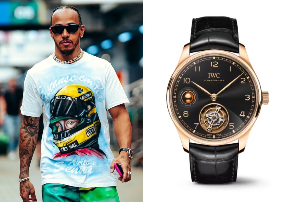 A luxuosa coleção de relógios de Lewis Hamilton, com modelos de até R ...