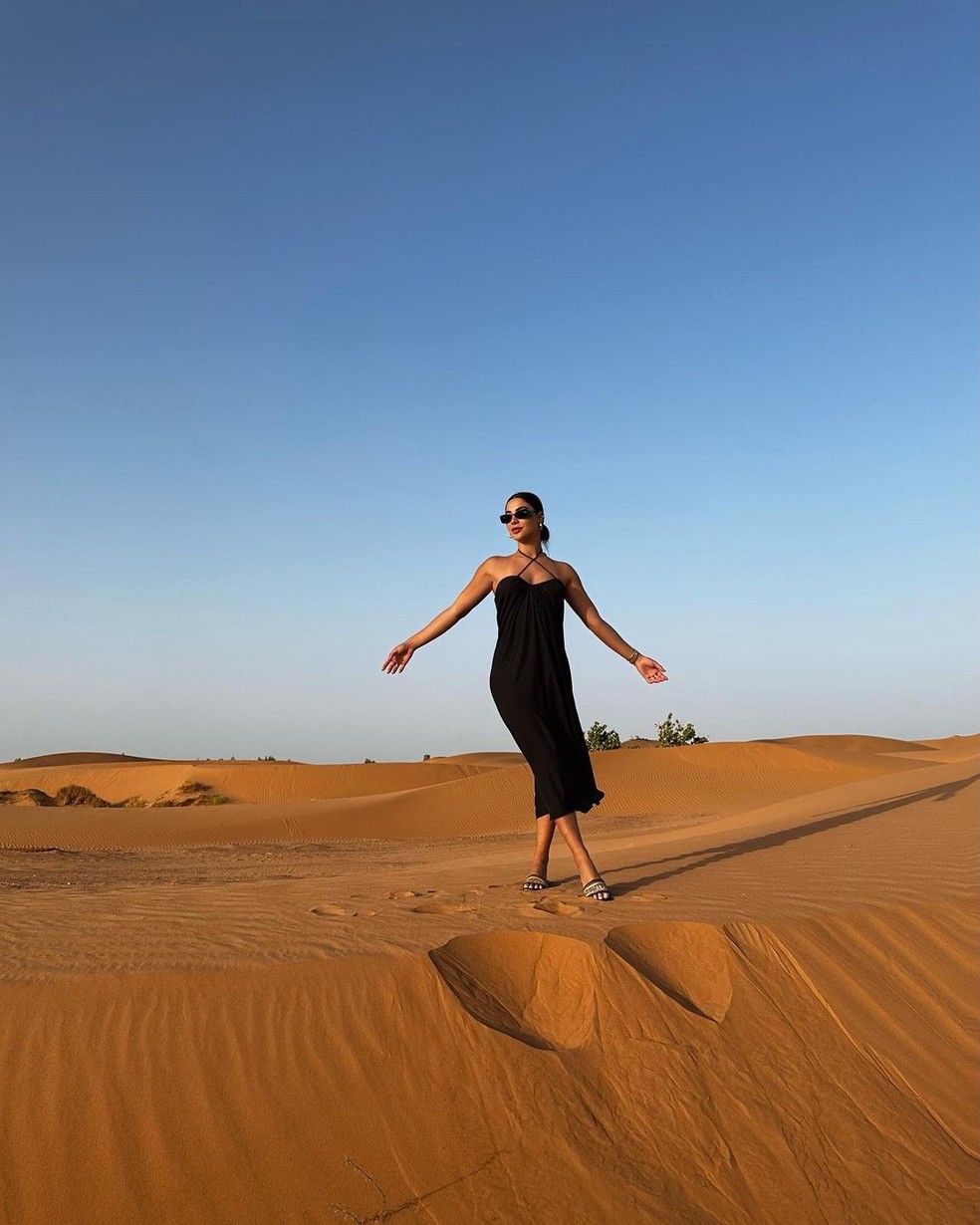 Gabriela Versiani abre álbum de fotos no Marrocos e encanta: 'Um luxo'