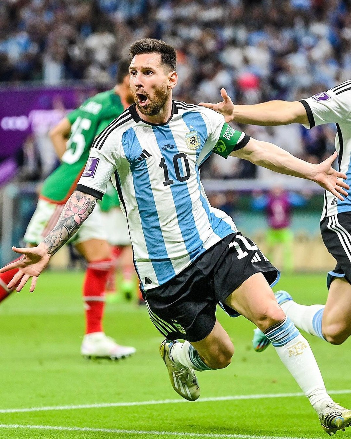 Os melhores momentos de Messi, em diferentes ângulos, na comemoração de ...