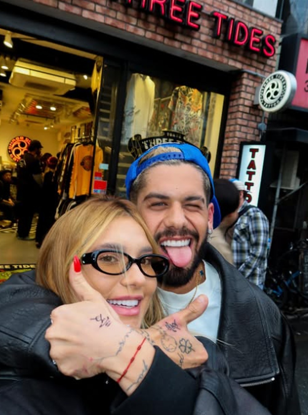 Virginia Fonseca e Zé Felipe fazem tatuagem juntos no Japão ...