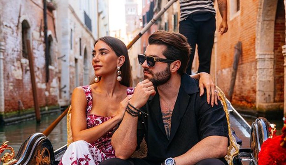 Alok mostra fotos de viagem para Veneza com Romana Novais: 'Amor da ...