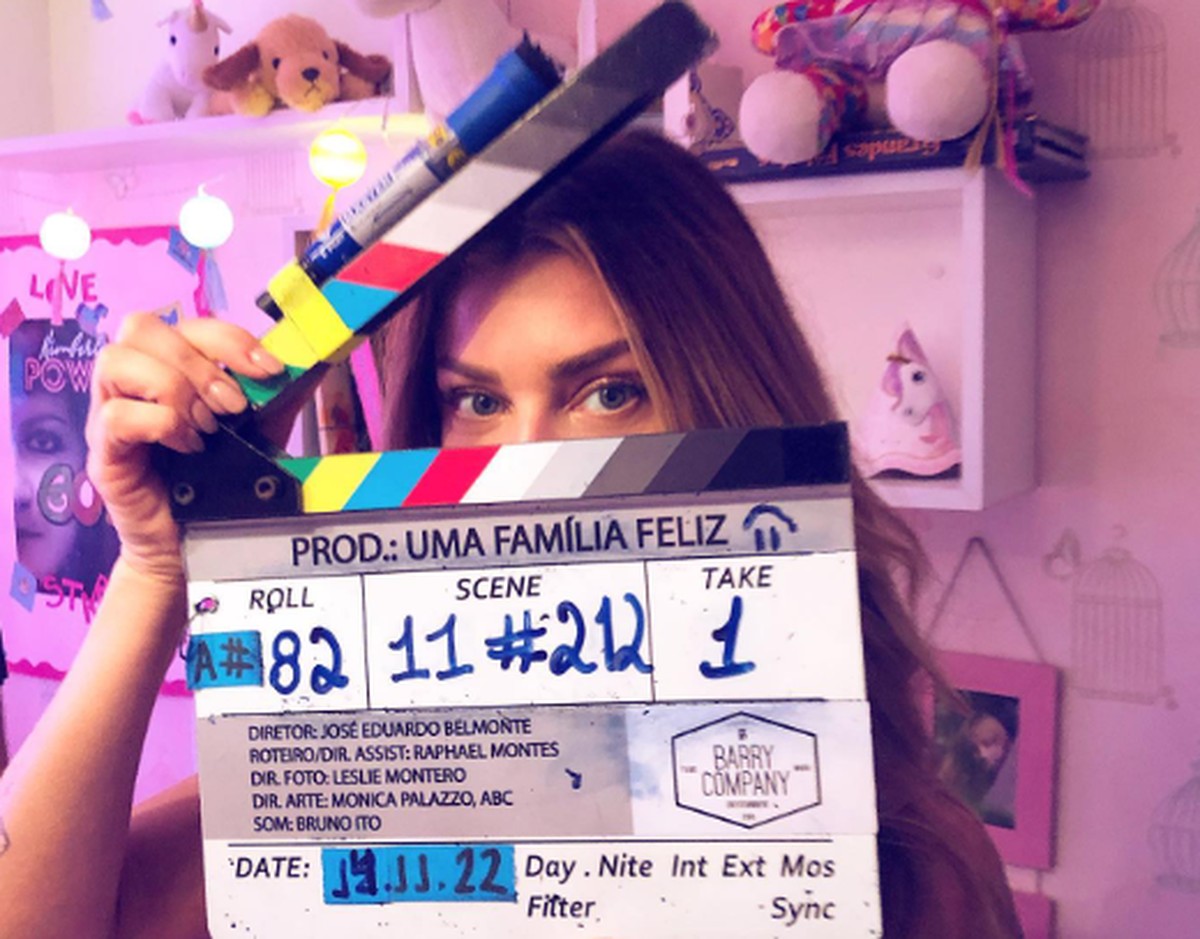 Grazi Massafera mostra bastidores de filme com Gianecchini: 'Décimo ...