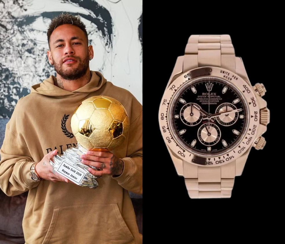 Conheça a coleção de relógios luxuosos de Neymar Jr