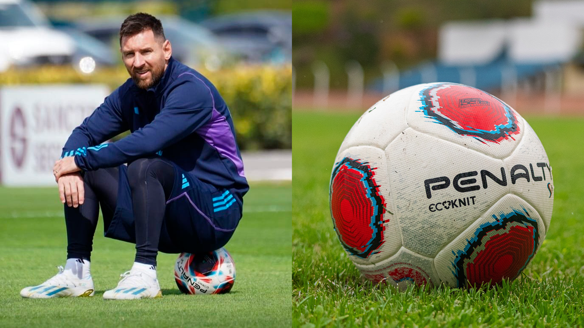 Argentina enfrenta a Bolívia com bola feita no Brasil; entenda