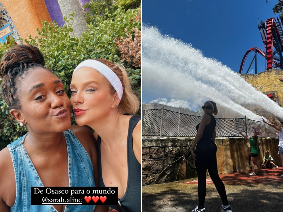 Larissa Santos, Sarah Aline e Gabi Lopes abrem álbum de viagem para ...