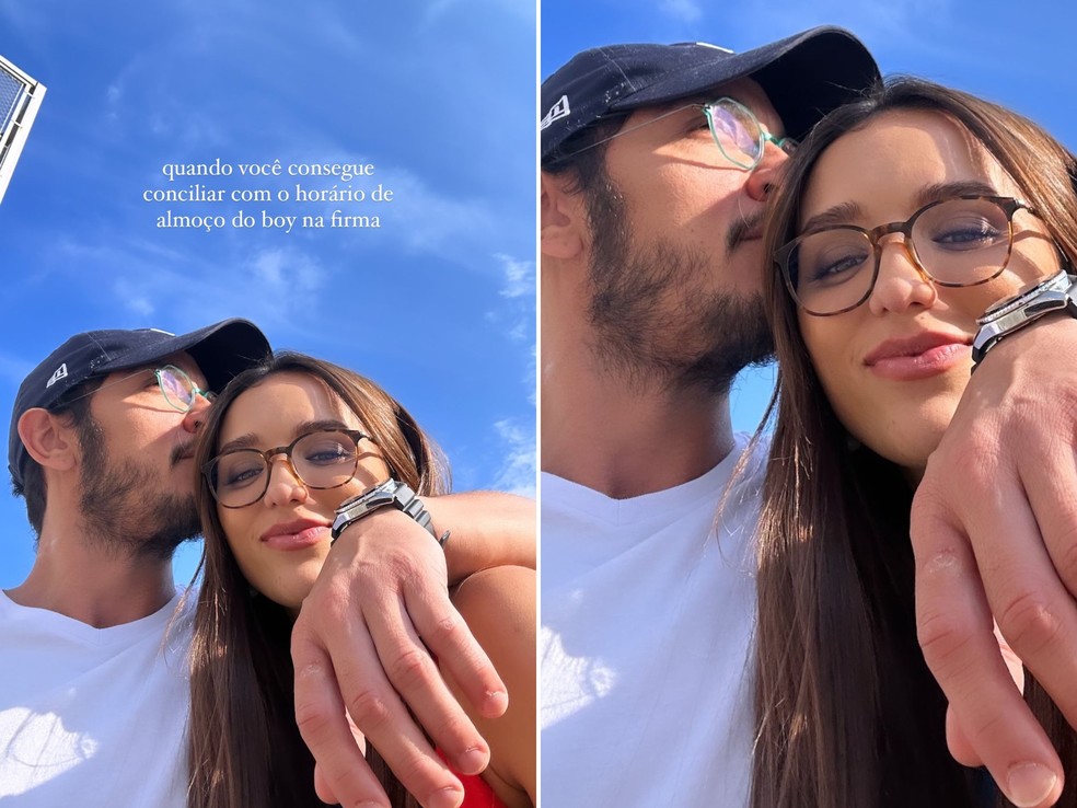 Rafa Kalimann comemora almoço com Allan Souza Lima na 'firma'; veja