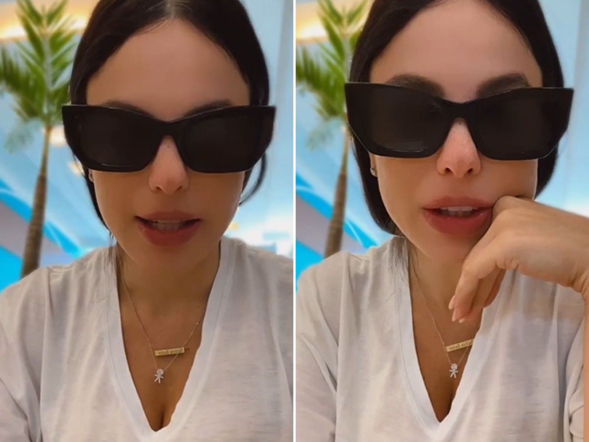 Sthefany Brito diverte seguidores com perrengue de grávida: 'Vim fazer o exame no dia errado'