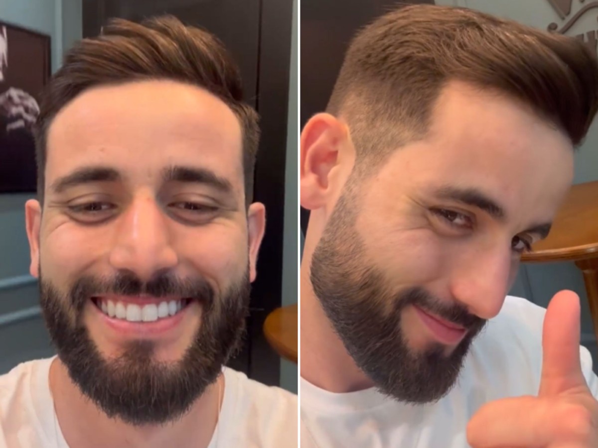 Ex-BBB Matteus Amaral dá repaginada no visual; veja